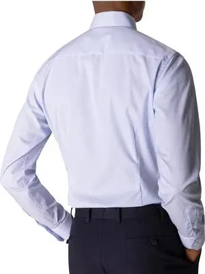 Eton Contemporary Fit Bengal Striped Dress Shirt - Blue