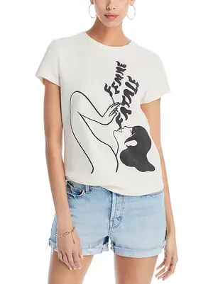 MOTHER The Sinful Graphic Tee Femme Fatale