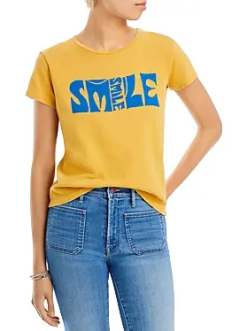 MOTHER The Sinful Graphic Tee Smile