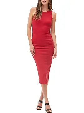 Michael Stars Wren Tank Midi Dress Heart