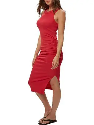 Michael Stars Wren Tank Midi Dress - Lacquer
