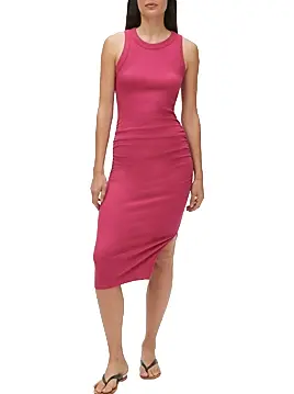 Michael Stars Wren Tank Midi Dress Sangria