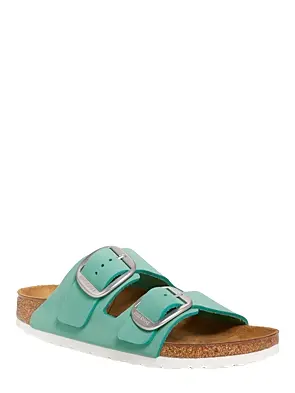 BIRKENSTOCK Arizona Big Buckle Slide Sandals Bold Jade