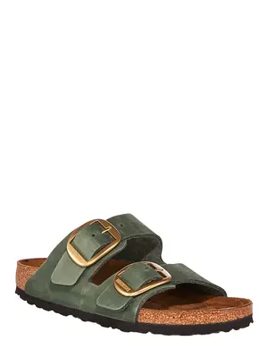 BIRKENSTOCK Arizona Big Buckle Slide Sandals Thyme