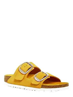BIRKENSTOCK Arizona Big Buckle Slide Sandals Yellow