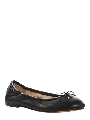 Sam Edelman Felicia Ballet Flats - Black Leather