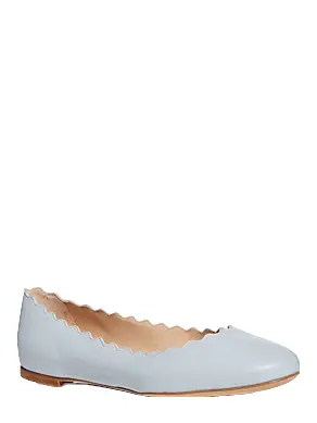 Chloé Lauren Ballet Flats Cold Grey