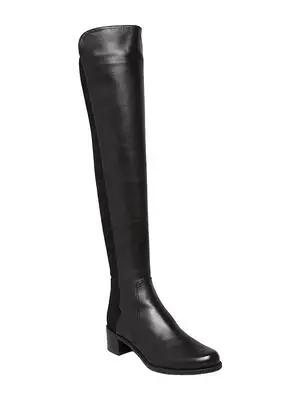 STUART WEITZMAN Reserve Over-the-knee Boots - Black Leather