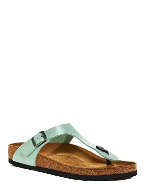 BIRKENSTOCK Gizeh Thong Sandals Matcha