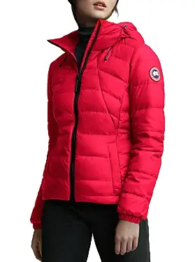 Canada Goose Abbott Hoody Packable Down Jacket Red