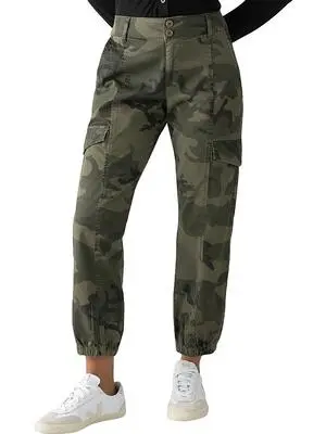 Sanctuary Rebel Camo Cargo Pants - Hiker Camo