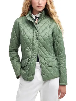 Barbour Flyweight Cavalry Quilted Jacket Bayleaf