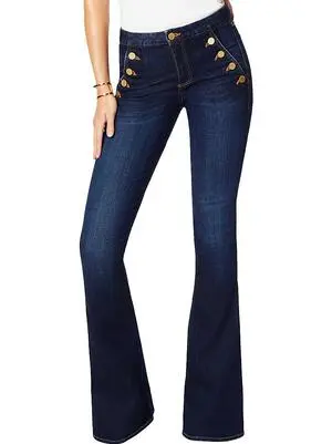 Ramy Brook Helena High-rise Flare Jeans - Dark Rinse