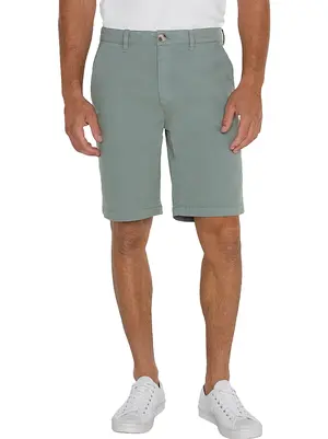 LIVERPOOL Twill Shorts Eucalyptus