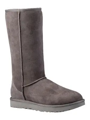 UGG Classic II Tall Shearling Boots Gray