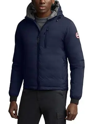 Canada Goose Canada Goose Lodge Packable Hooded Down Jacket Atlantic Navy
