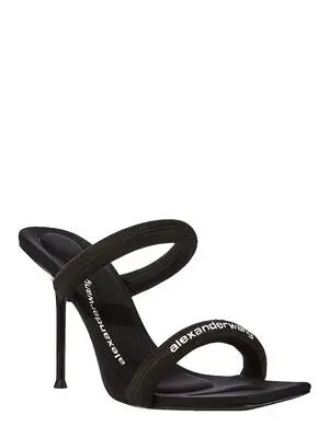 Alexander Wang Julie Tubular High Heel Sandals - Black