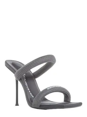 Alexander Wang Julie Tubular High Heel Sandals - Grey