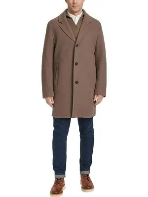 Cole Haan Single-breasted Top Coat - Mushroom