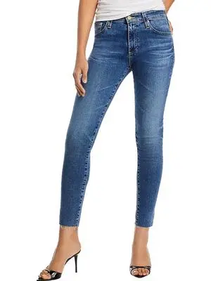 Ag Farrah High-rise Ankle Skinny Jeans - Years Fluid