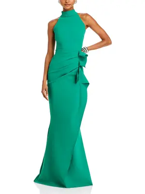 Chiara Boni La Petite Robe CHIARA BONI LA PETITE ROBE Gudrum Gown Emerald