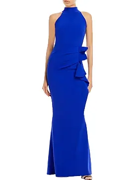 Chiara Boni La Petite Robe CHIARA BONI LA PETITE ROBE Gudrum Gown Inchiostro