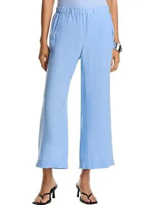 Velvet By Graham & Spencer Velvet By Graham & Spencer Lola Linen Pants Chill Blue