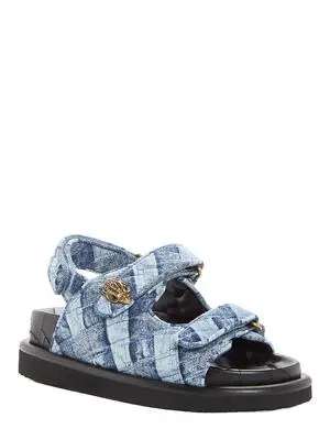 Kurt Geiger Orson Slingback Sandals Navy