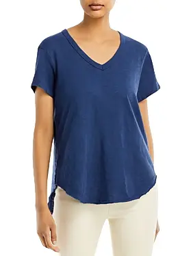 Wilt Shrunken V-Neck Tee Eclipse
