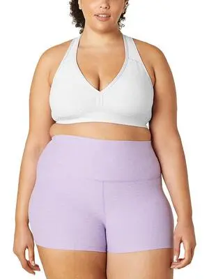 Beyond Yoga Space Dyed Lift Your Spirits Bopo Bra - Cloud White