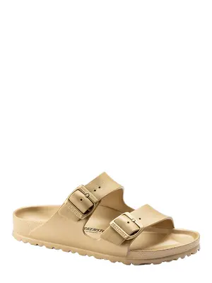 BIRKENSTOCK Arizona EVA Slide Sandals Gold