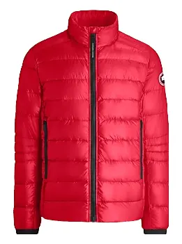 Canada Goose Crofton Down Puffer Jacket Red