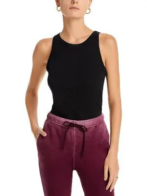 Cotton Citizen Cotton Tank Top Jet Black