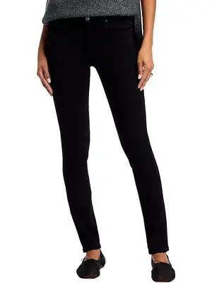 Ag Prima Mid-rise Cigarette Jeans - Black