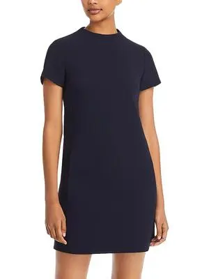 Theory Jasneah Admiral Crepe Mini Dress - Deep Navy