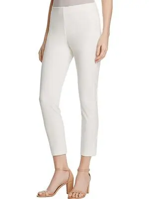 Karen Kane Piper Skinny Cropped Pants - Off White