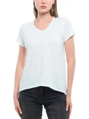Wilt High/low Shrunken Boyfriend Tee - White
