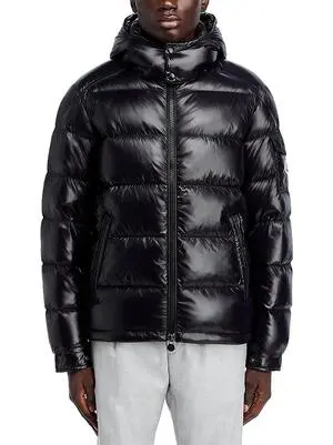 Moncler Maya Down Puffer Jacket - Black
