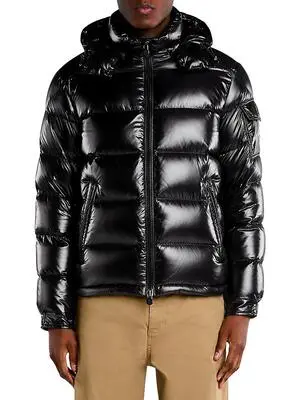 Moncler Maya Down Puffer Jacket - Black