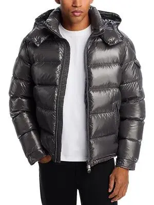 Moncler Maya Down Puffer Jacket Charcoal
