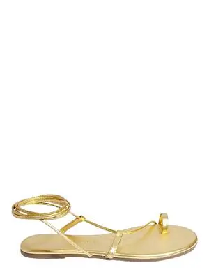 Tkees Jo Ankle-Tie Sandals Blink