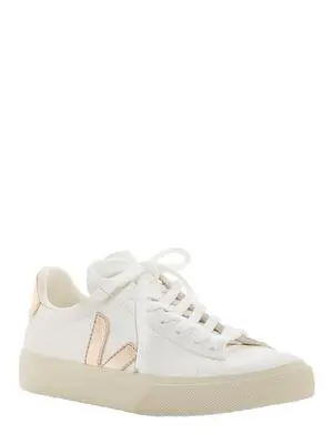 VEJA Campo Low Top Sneakers Extra White Platine