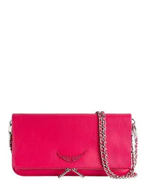 Zadig&Voltaire Rock Leather Shoulder Bag - Podium