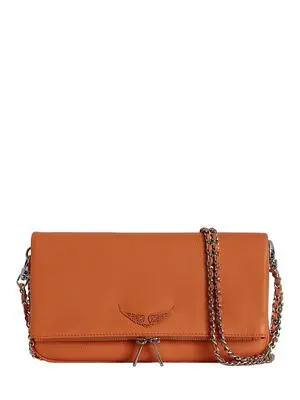 Zadig&Voltaire Rock Leather Shoulder Bag Vibe