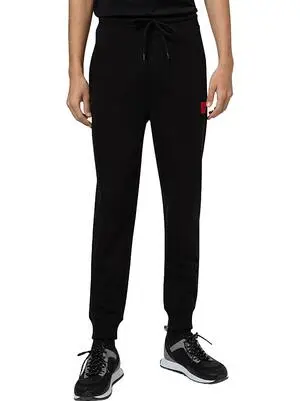 Hugo Doak French Terry Classic Fit Drawstring Sweatpants - Black