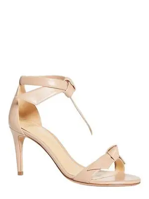 ALEXANDRE BIRMAN Clarita Ankle Tie High Heel Sandals - Nude