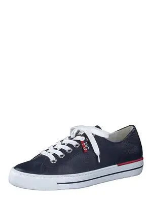 Paul Green Carly Lace Up Sneakers - Space Leather