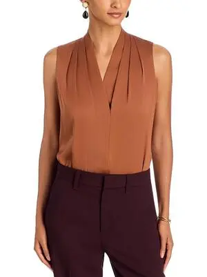 Kobi Halperin Mila Silk Blouse - Bourbon
