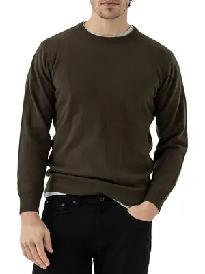 Rodd & Gunn Crewneck Sweater Khaki