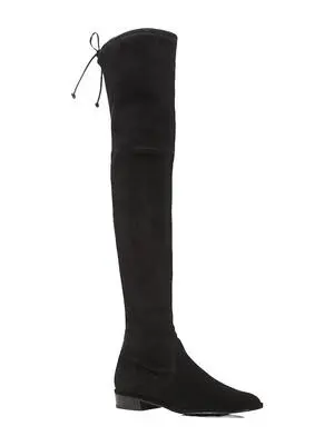 STUART WEITZMAN Lowland Stretch Over-the-knee Boots - Black Suede